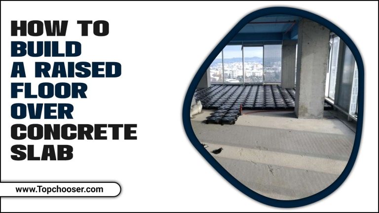 How To Build A Raised Floor Over Concrete Slab - Maximize