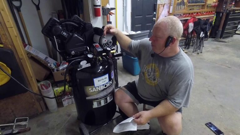Sanborn Black Max 5hp Air Compressor - Maximize Performance