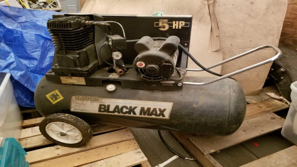 Sanborn Black Max 5hp Air Compressor - Maximize Performance