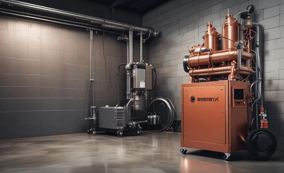 Amazing DIY Copper Aftercooler for 60 Gallon Air Compressor Setup