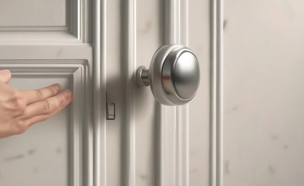 Easy Steps: How to Fix a Push Button Door Knob That Is Stuck