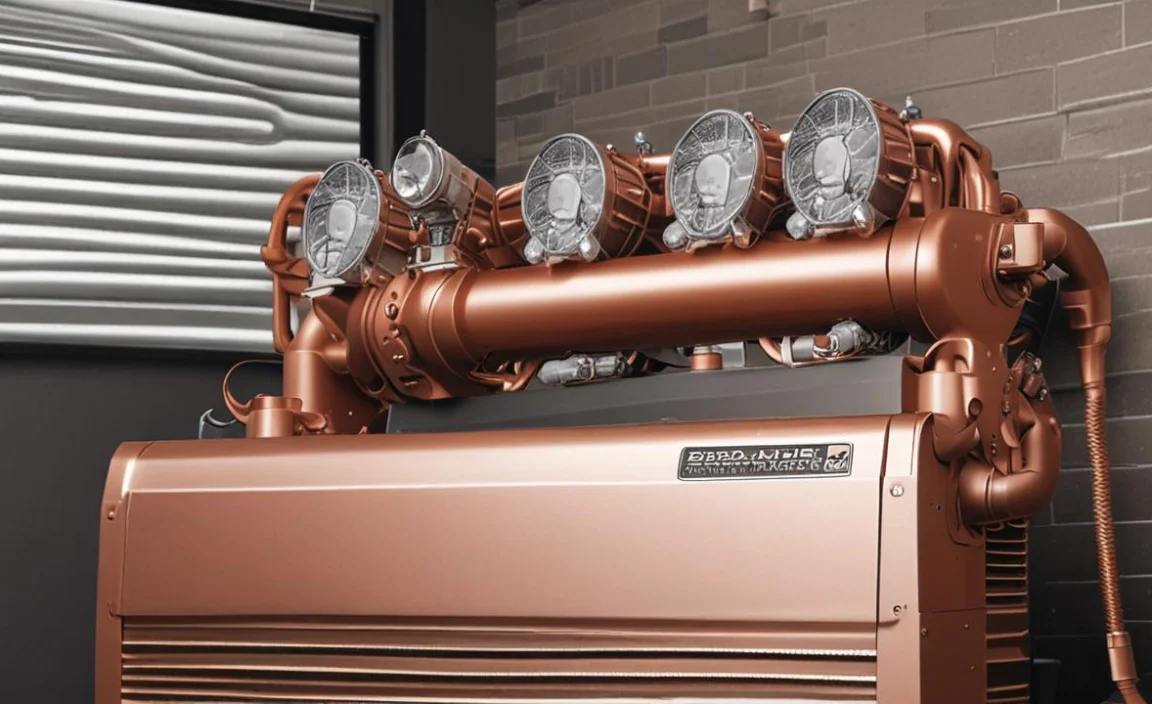 Amazing DIY Copper Aftercooler for 60 Gallon Air Compressor Setup