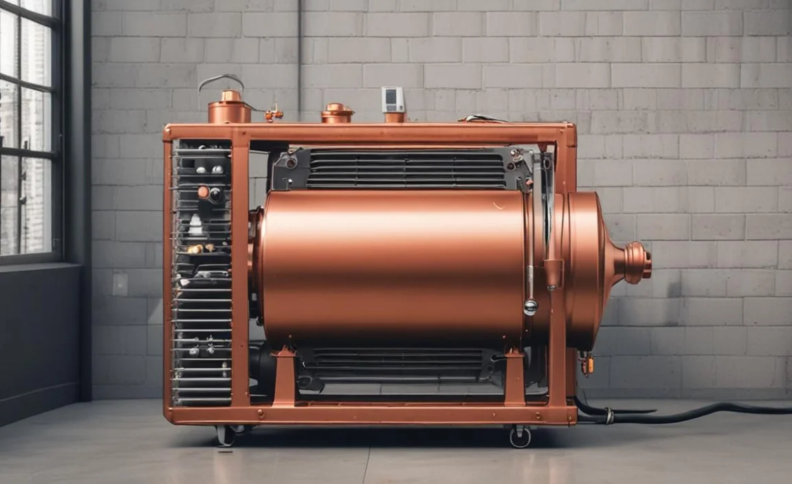 Amazing DIY Copper Aftercooler for 60 Gallon Air Compressor Setup