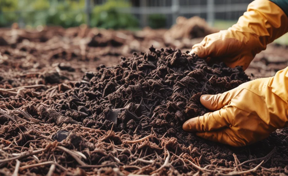 Smart Tips for using unfinished compost as winter mulch
